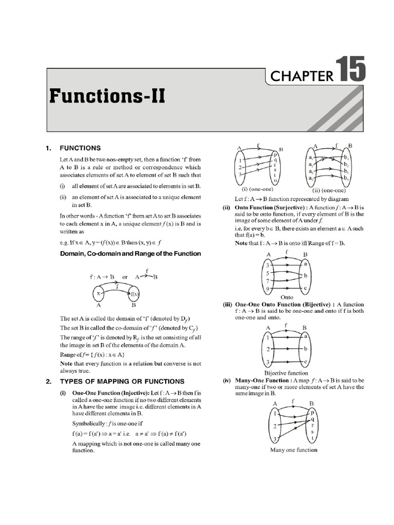 Functions 2 | PDF