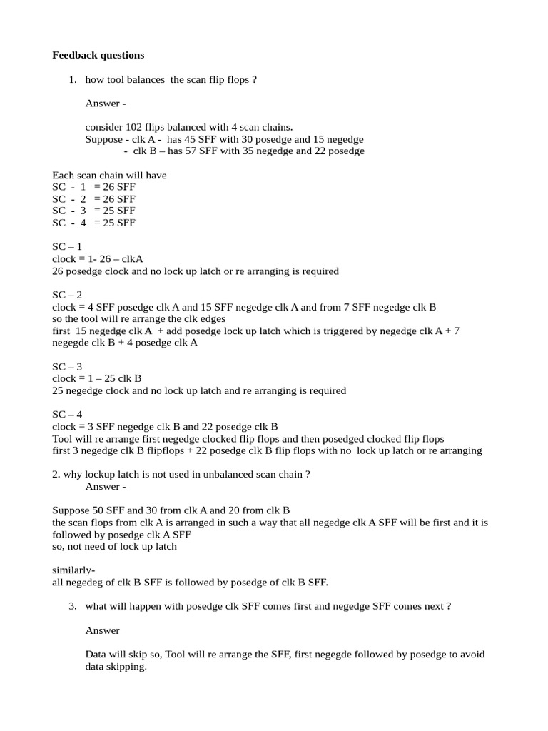 Feed Back Questions On SI Review | PDF | Electrical Circuits ...