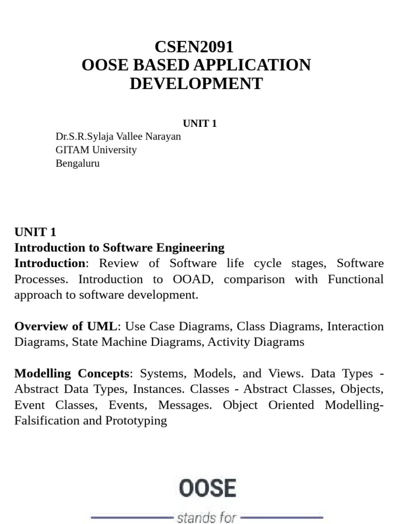 Unit 1 | PDF