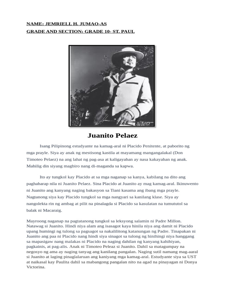 Juanito Pelaez | PDF