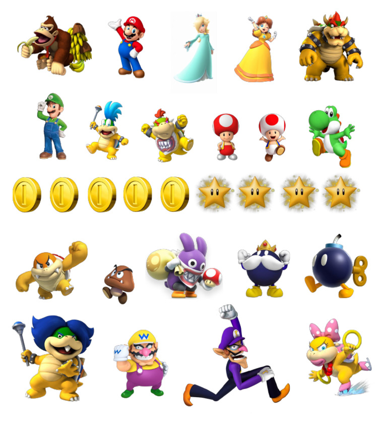 Mario Stickers | PDF