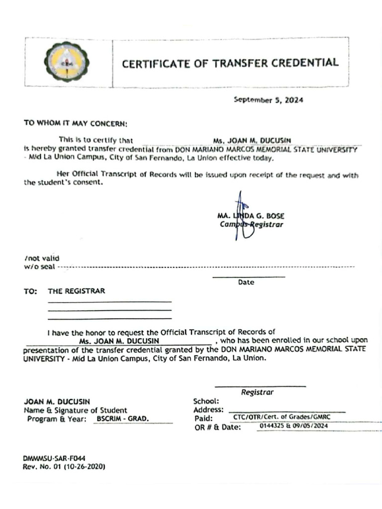 Admission Requirements Pdf