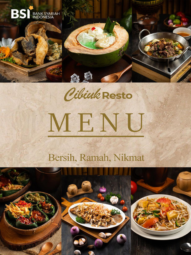 Menu Cibiuk Resto - Karawang-1 | PDF