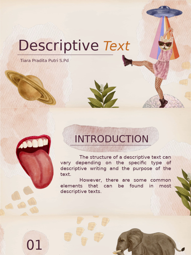 Descriptive Text in Specific | PDF