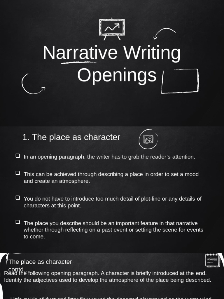 6 Narrative Openings | PDF