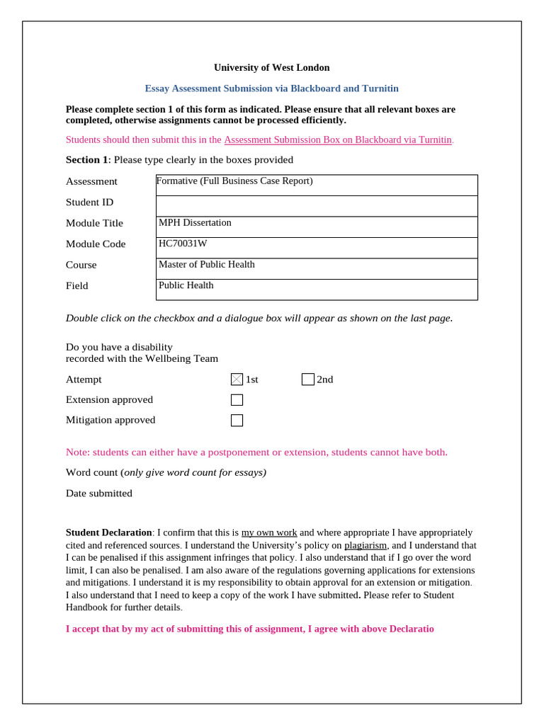 557 MPH Dissertation | PDF | Sedentary Lifestyle | Mental Health
