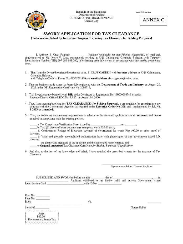 Annex C | PDF