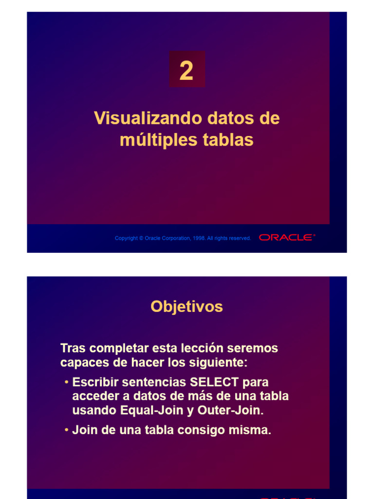 Consultas Multitabla | PDF