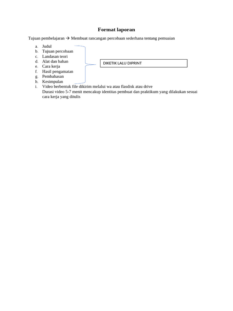 Format Laporan Tp Suhu | PDF
