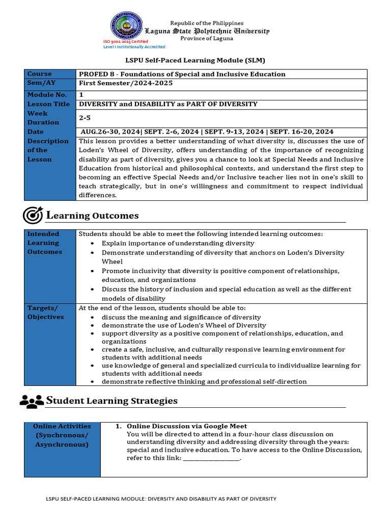 Fsie Module-1 Sem1 Ay-24-25 | PDF