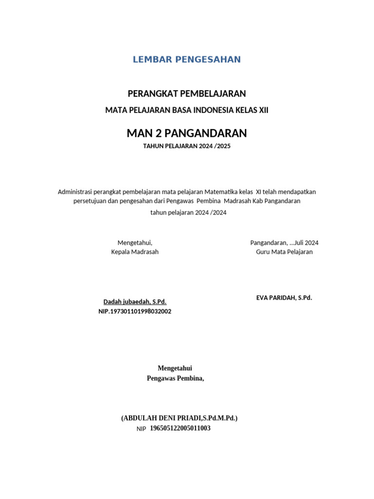 ADM B SUNDA KLs 12 | PDF