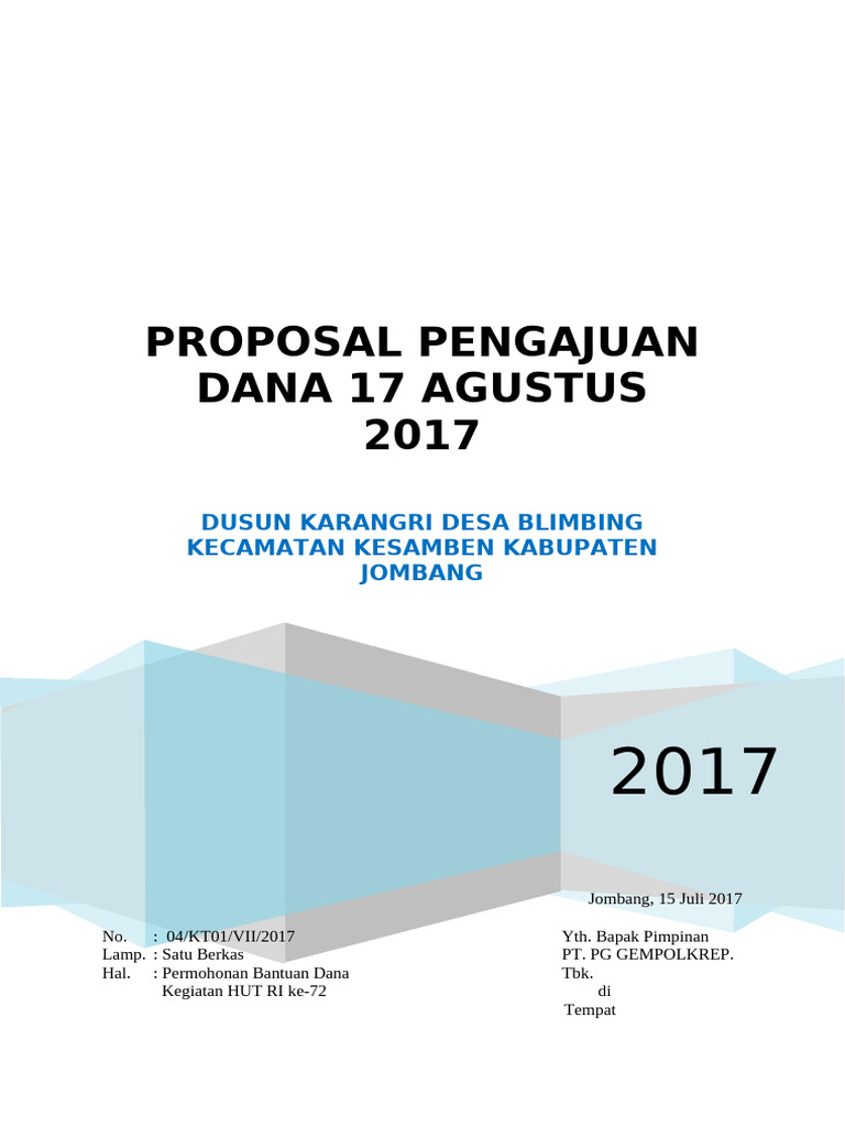 Proposal PG Gempolkrep | PDF