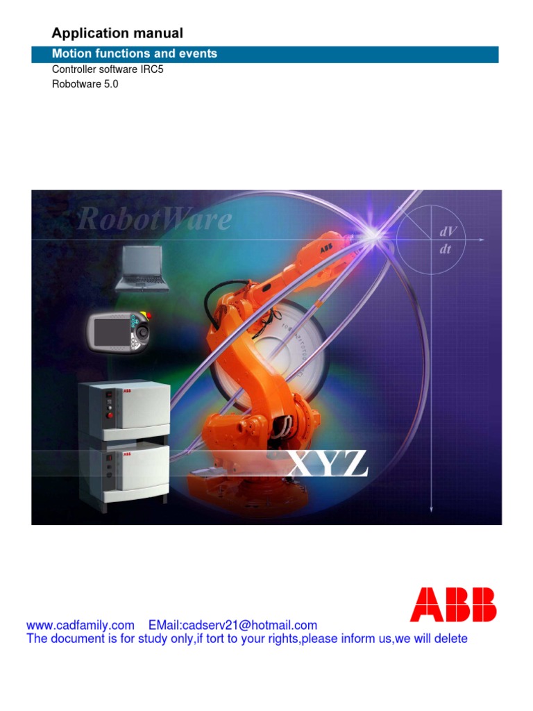 ABB IRC5 Motion+Functions+and+Events+World+Zones+3HAC18152 1 | PDF ...