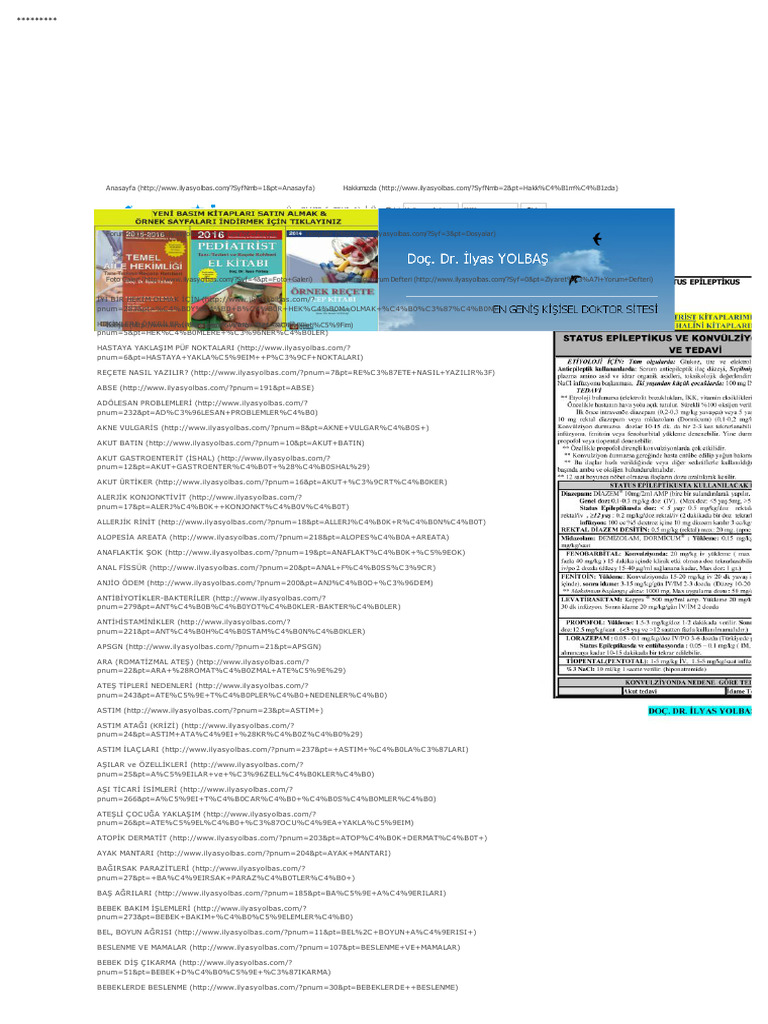 Status Epi̇lepti̇kus | PDF