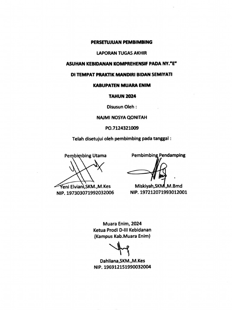 Najmi Nosya Qonitah | PDF