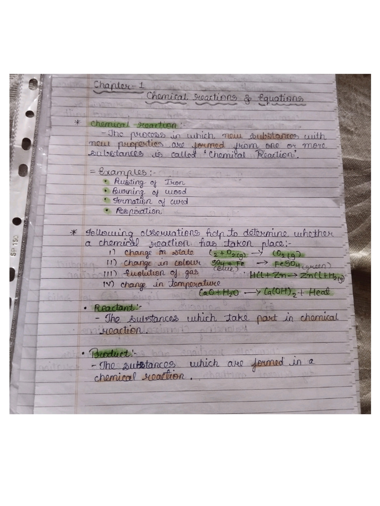 Class Notes Pdf