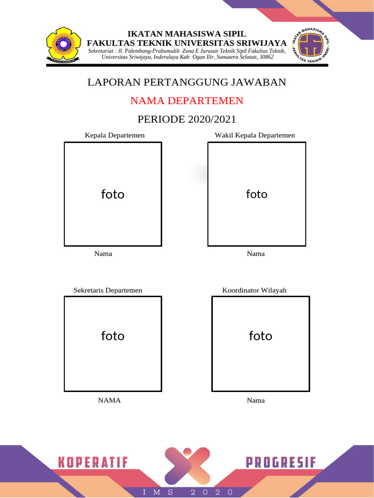 FORMAT LPJ IMS 2021 | PDF