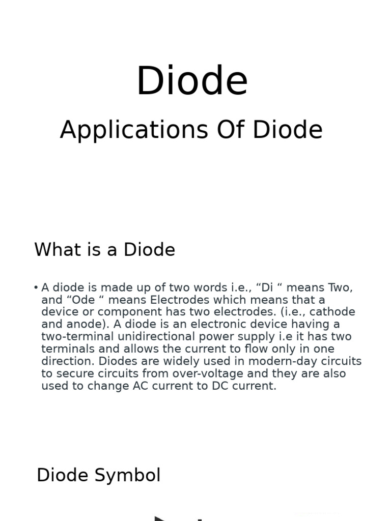 Diode | PDF