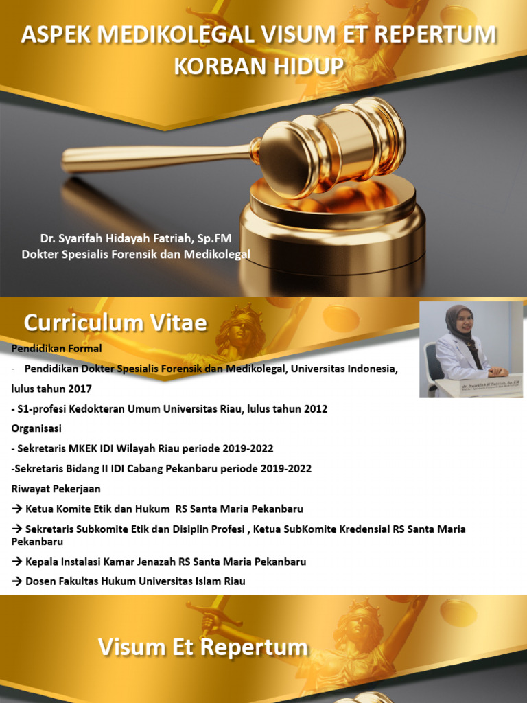 Visum Et Repertum Nopass | PDF