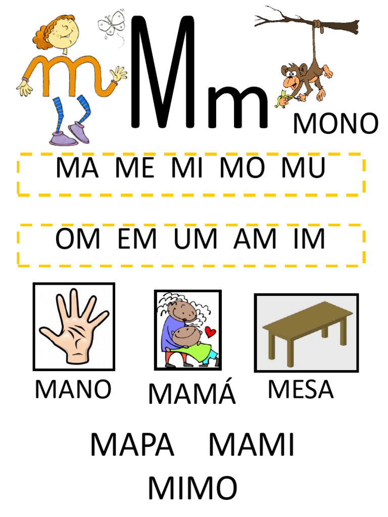 LETRA M | PDF