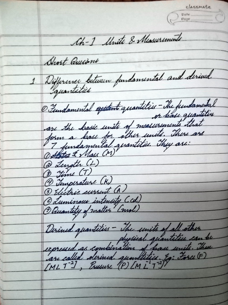 Checklist CH-1 | PDF