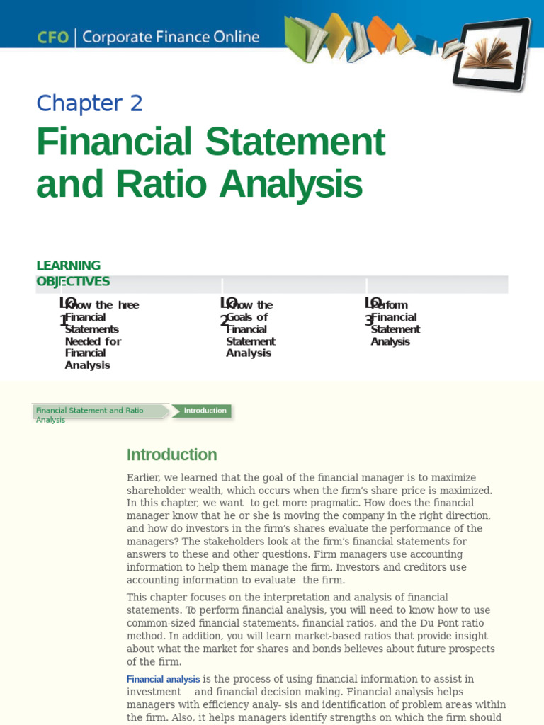 CHAP 2 financial ratio pearson | PDF
