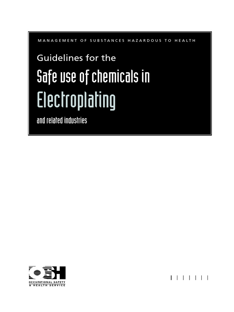 Safe use of chemicals | PDF