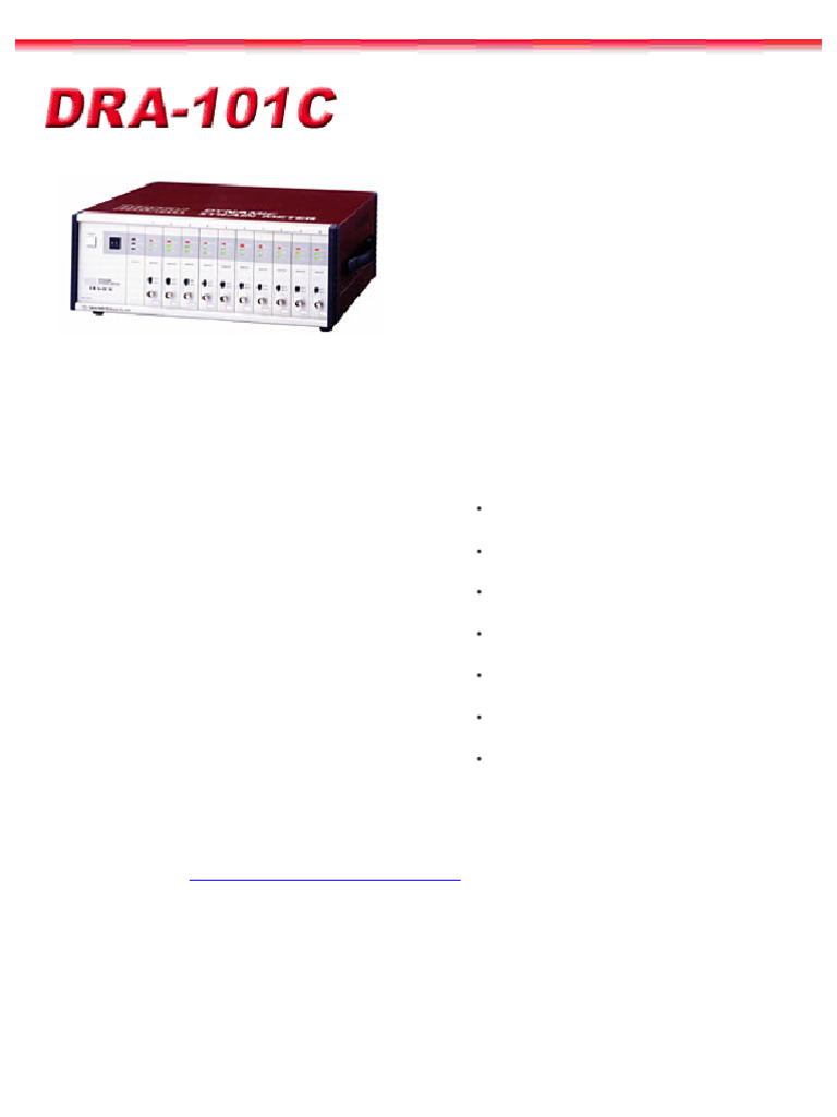 Strainmeter DRA-101C | PDF