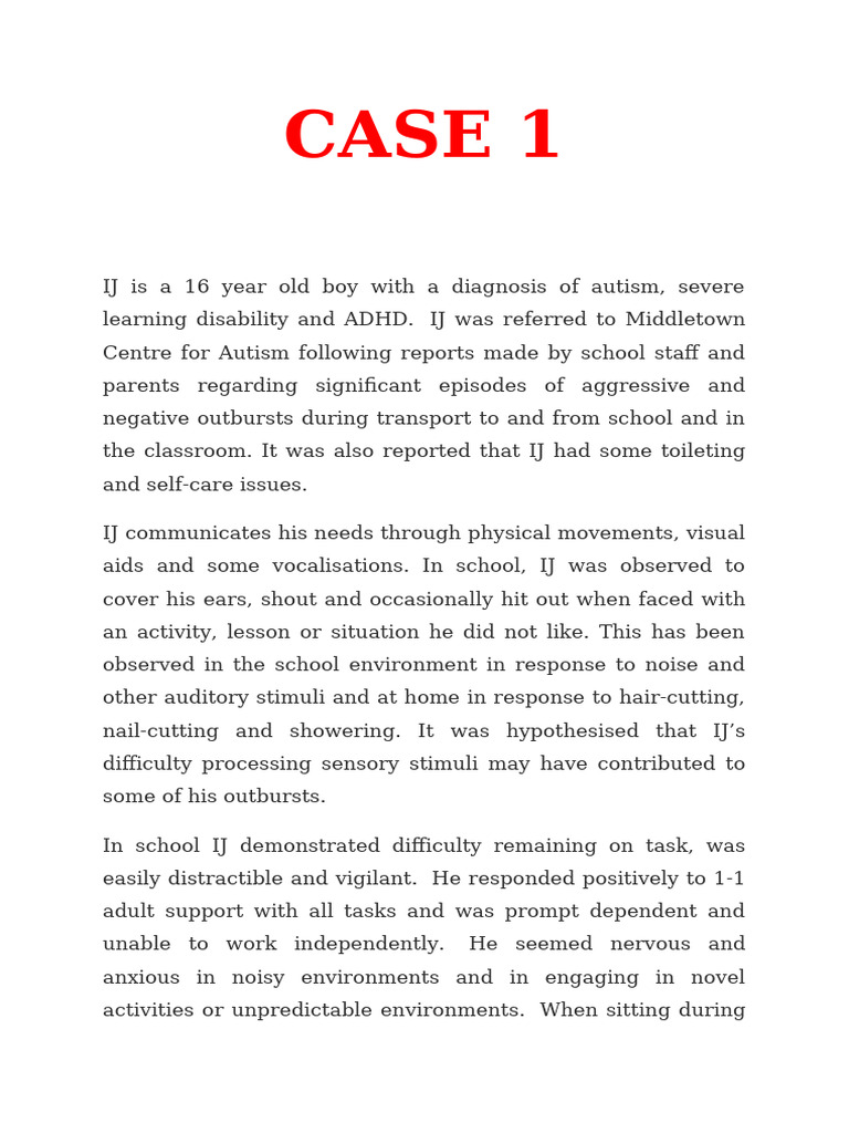 Sunderjis Case Study1 | PDF