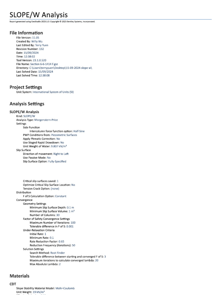 1414 Section 6-6 Report | PDF