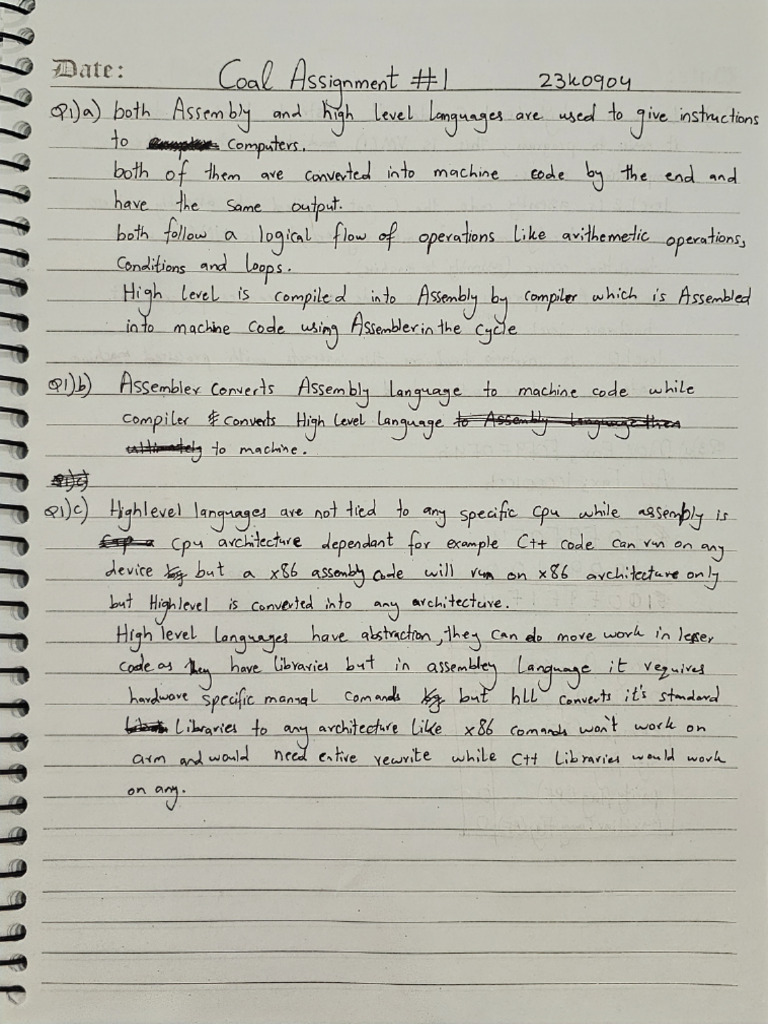 Coal Assignment #1 | PDF