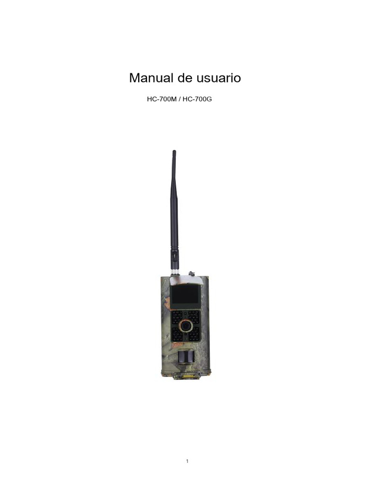 HC-700M and HC-700G User Manual..es | PDF | Electronic Engineering | Display Technology