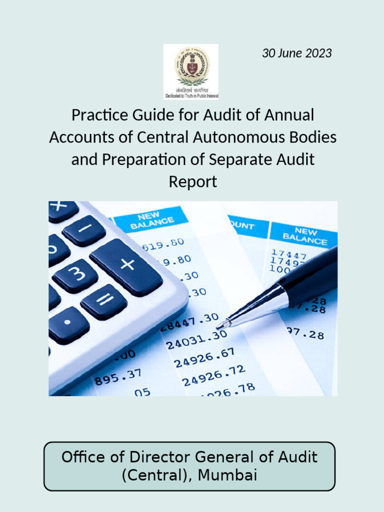 Practice Guide For Annual Accounts of CABs and Preparation of SAR 22nd ...