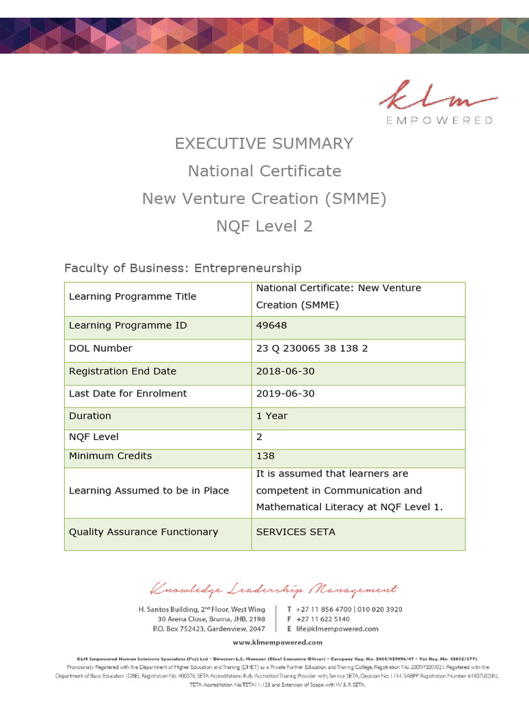 New-Venture-Creation-2 | PDF