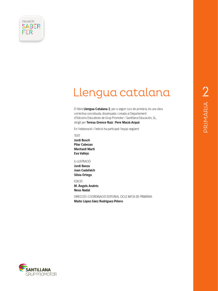Llengua Catalana 2 | PDF