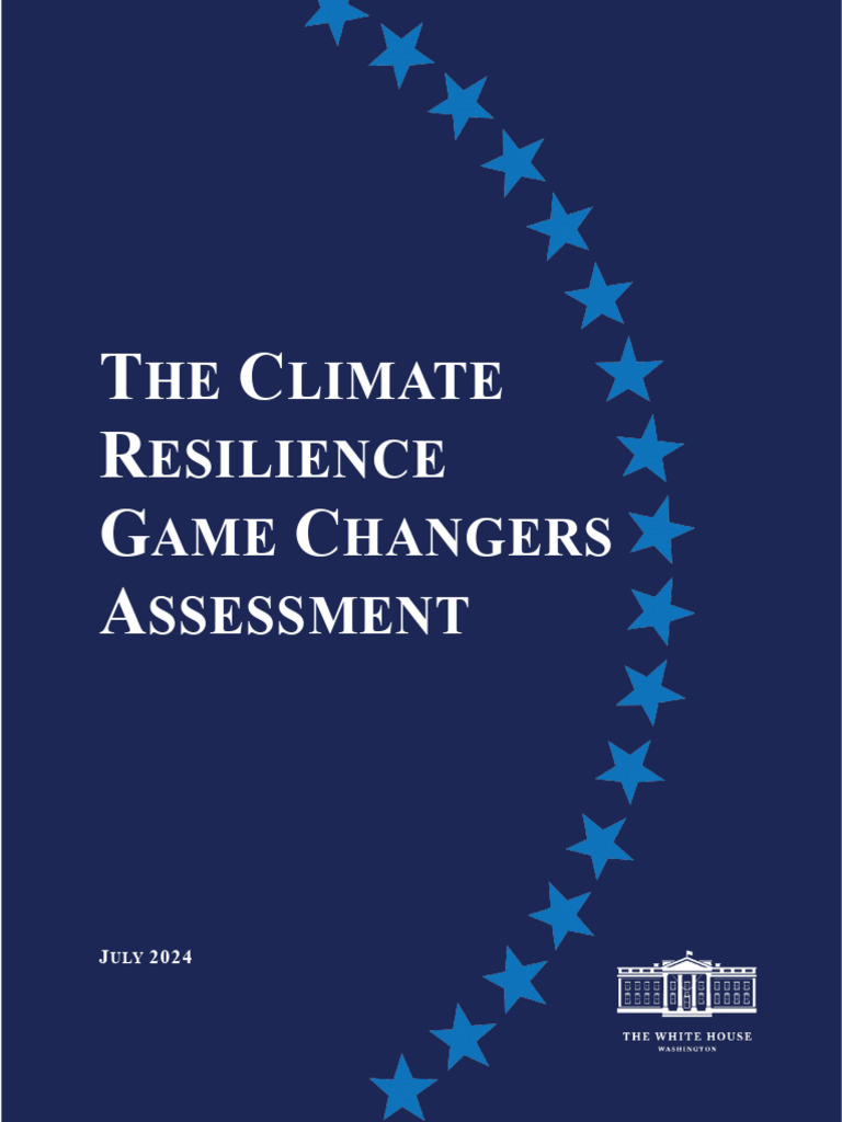 The Climate Resilience Game Changers Assessment | PDF