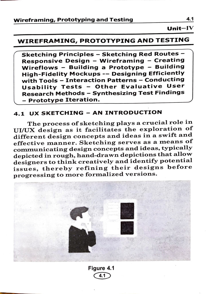 Ui and Ux Design Unit-4 Notes | PDF