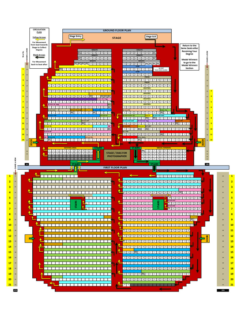 Seating Plan 2024 | PDF