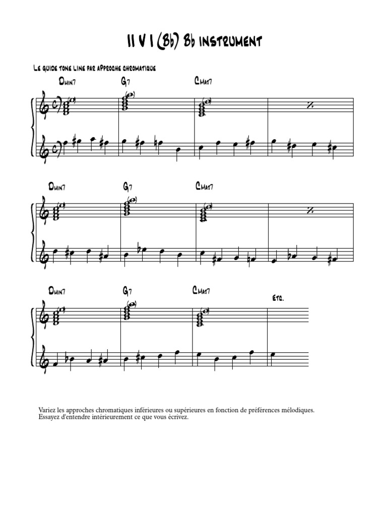 FDT II V I BB Chromatique (BB Instrument) | PDF