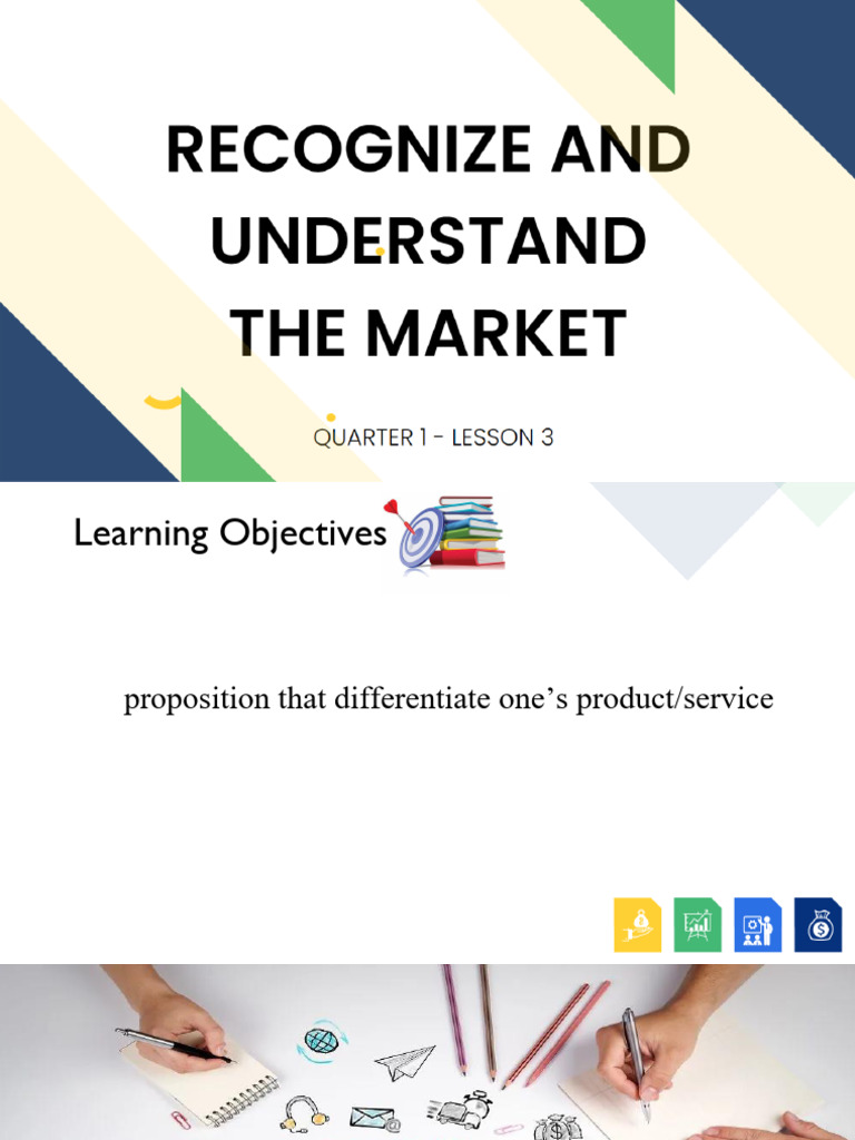 3 Recognize and Understand The Market | PDF