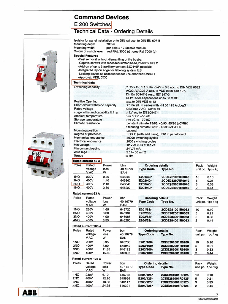 DIN ISOLATOR | PDF