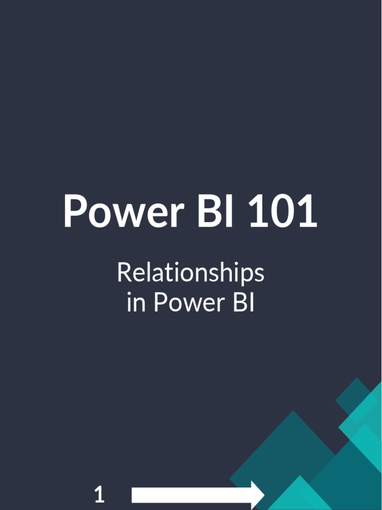 Power BI 101 Relationship | PDF