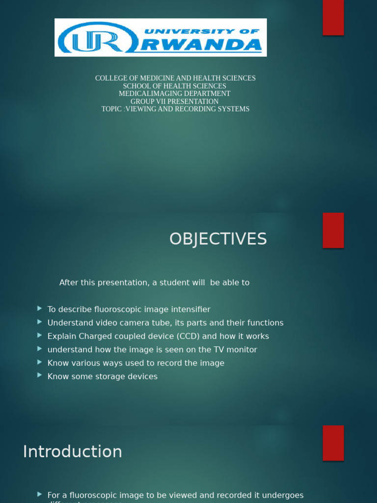 6.viewing and Recording System | PDF