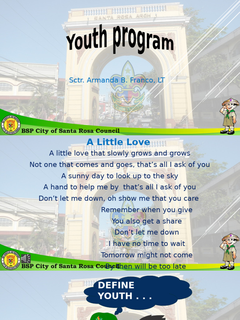 S 08 - The Youth Program and The BSP Scouting Family | PDF | Scouting ...