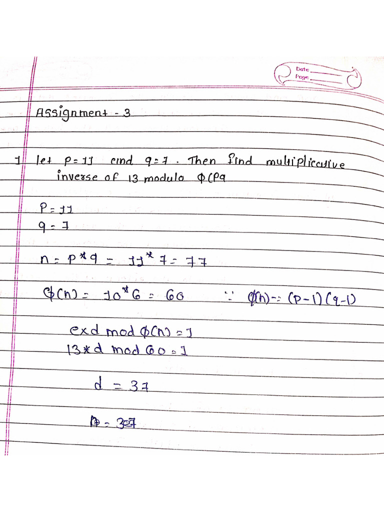 3,4 Cns Assignment | PDF