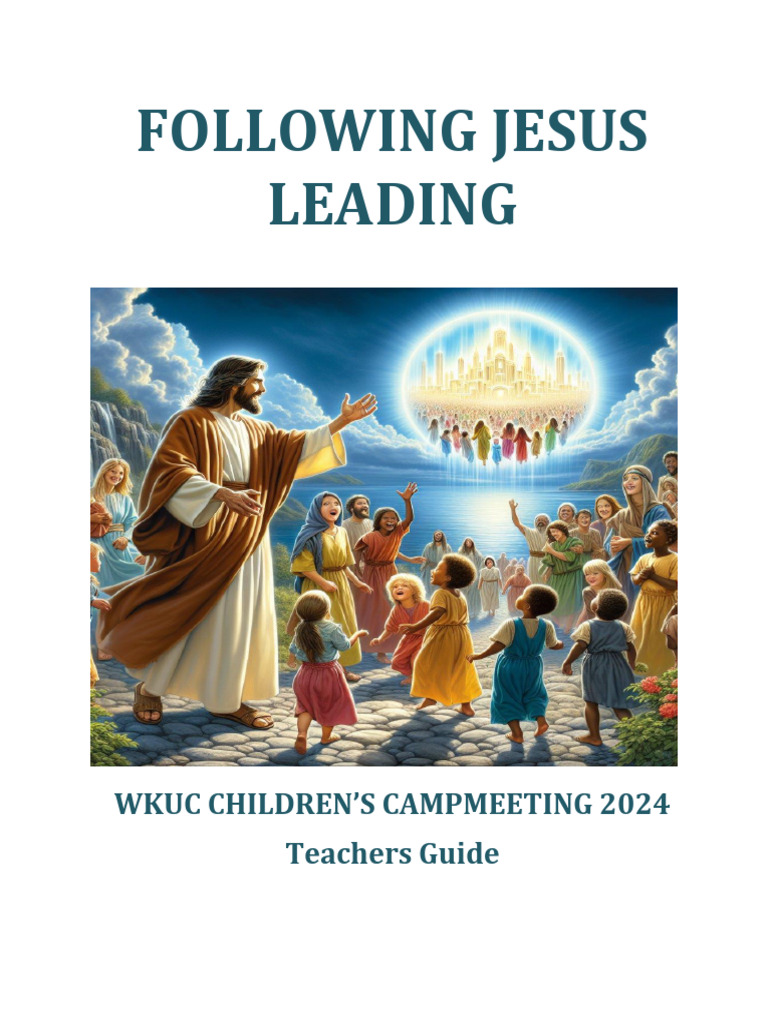 Following Jesus Leading Teachers Guide | PDF