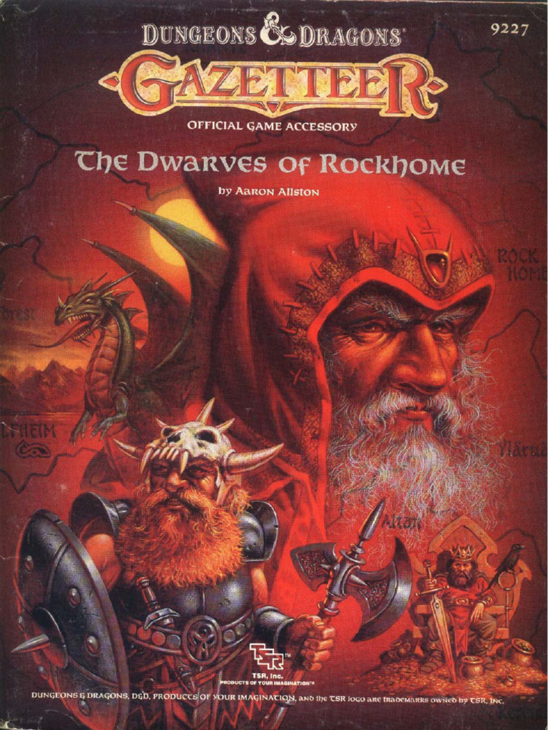 The Dwarves of Rockhome | PDF