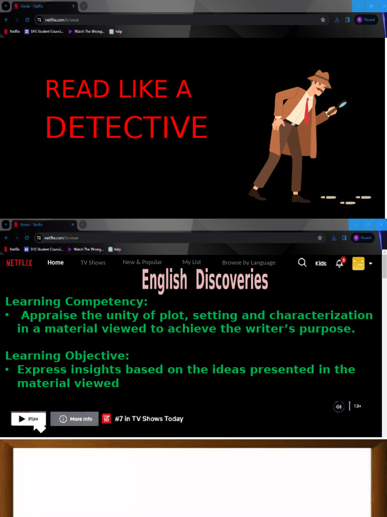 Lesson 3 Plot Setting Characterization | PDF | Plot (Narrative) Lesson 3 Plot Setting Characterization | PDF | Plot (Narrative)