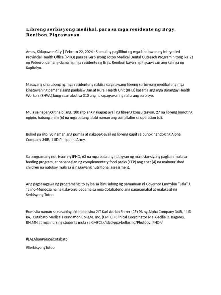 Operation Tuli | PDF