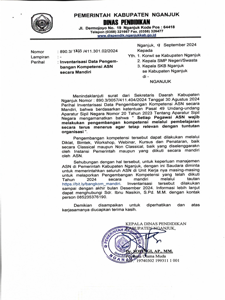 SE Kompetensi ASN | PDF